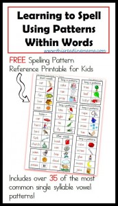 Learning to Spell Using Patterns Within Words