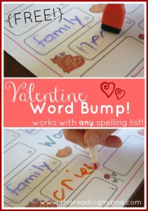 Word Bump! Spelling Games