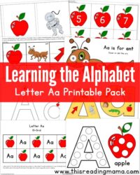 FREE ABC Printable Packs {Learning the Alphabet}