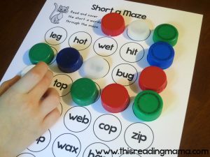 Short Vowel Activity Pack