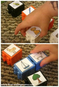 DUPLO Rhyming Word Matching