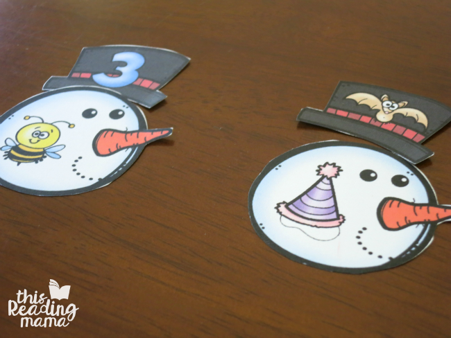 Build a Rhyming Snowman